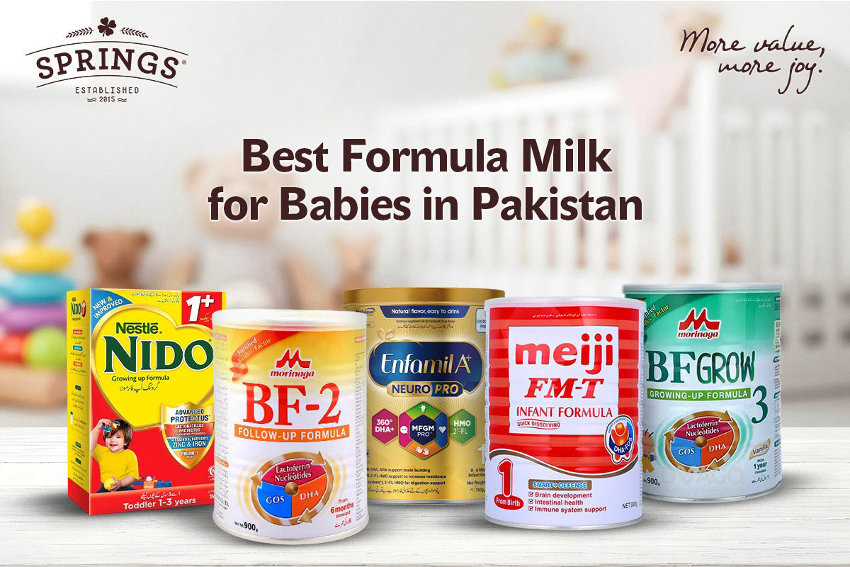 Best Formula Milk for Babies in Pakistan – Springs
