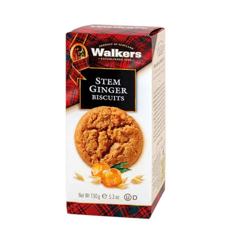 Walkers Stem Ginger Biscuits 150g – Springs
