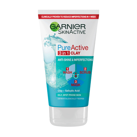 Garnier Skin Active Pure Active 3 In 1 150ml – Springs Store (Pvt) Ltd