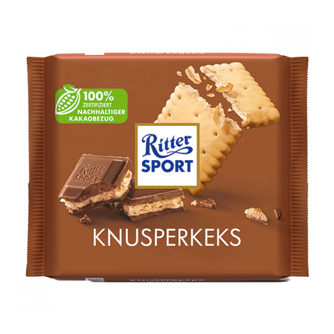 Ritter Sport Knusperkeks Chocolate 100g – Springs