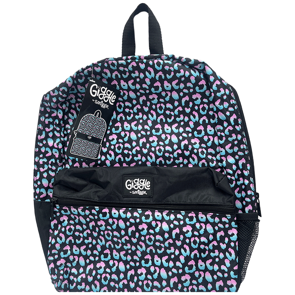 Smiggle Back Pack Black & Purple – Springs