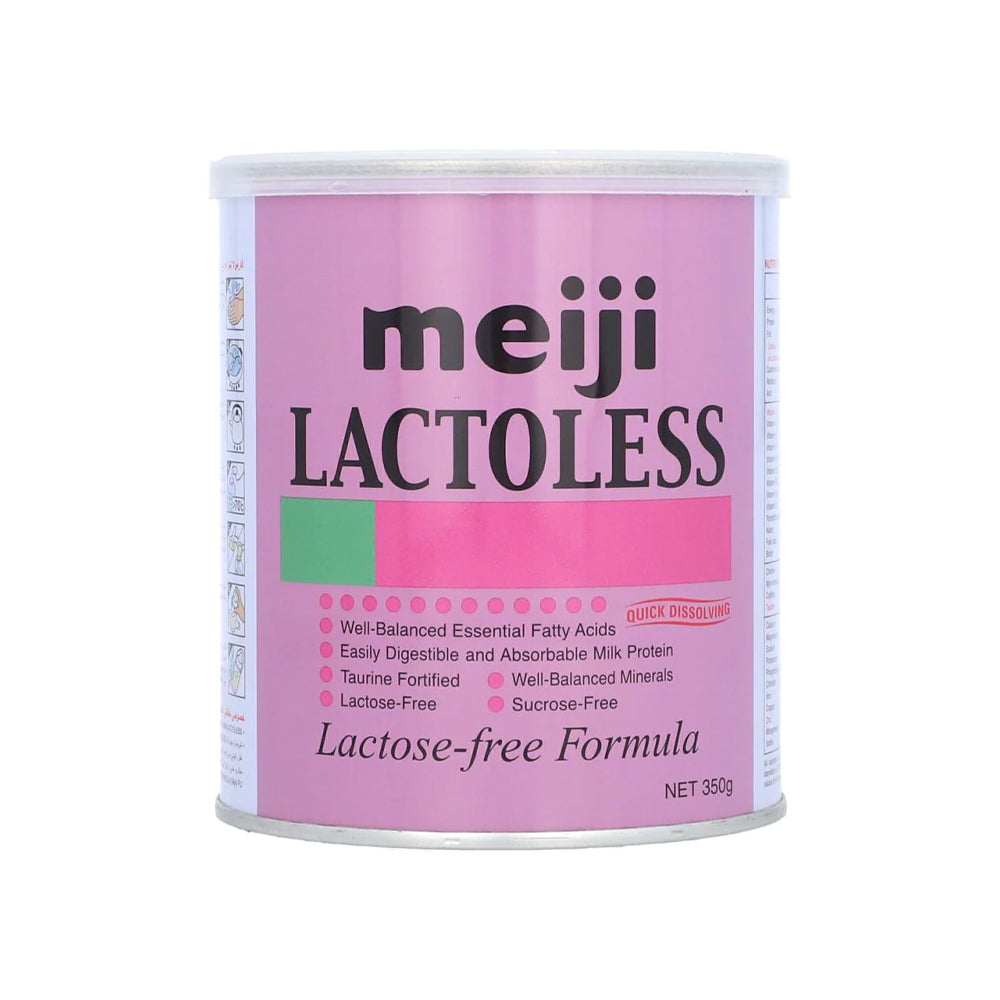 Meiji Lactoless Lactose Free Formula 350g – Springs Stores (Pvt) Ltd