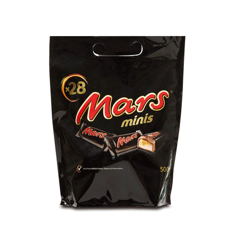 Mars Minis Chocolates Pouch 500g – Springs