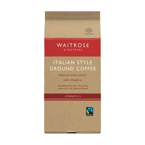 Waitrose Italian Style Ground Coffee 227g – Springs