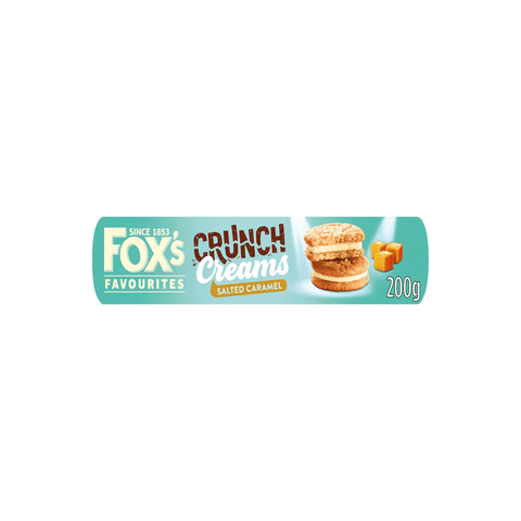 Fox's Crunch Creams Salted Caramel Biscuits 200g – Springs