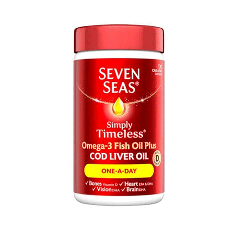 Seven Seas Cod Liver Oil One A Day Cap 120s – Springs