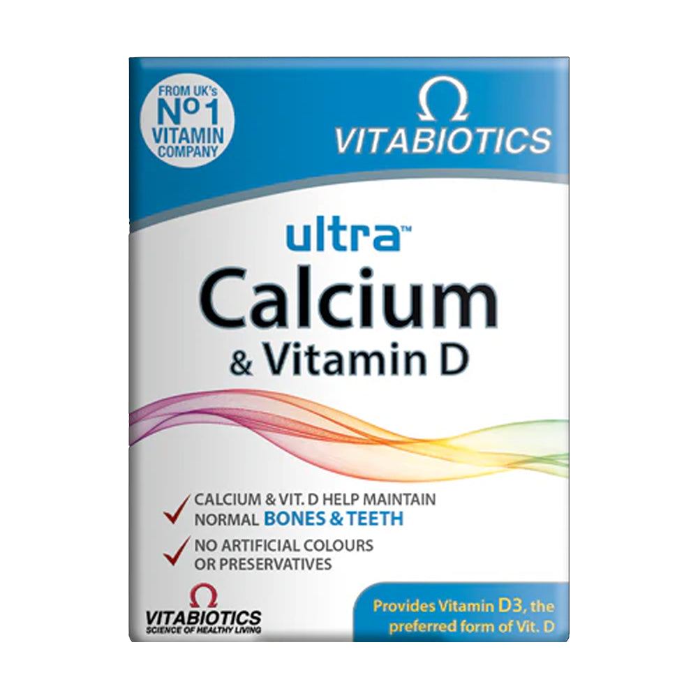 Vitabiotics Ultra Calcium & Vitamin D Tab 30s – Springs