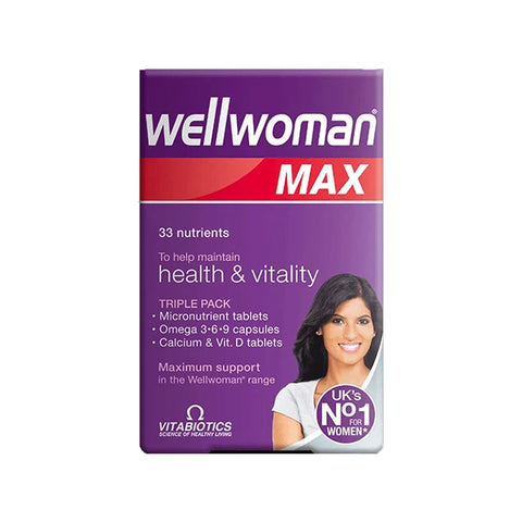 Vitabiotics Wellwoman Max Tab 84s – Springs