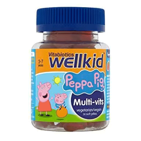 Vitabiotics Wellkid Peppa Pig Multi-vits Vegan Gummies 30s – Springs