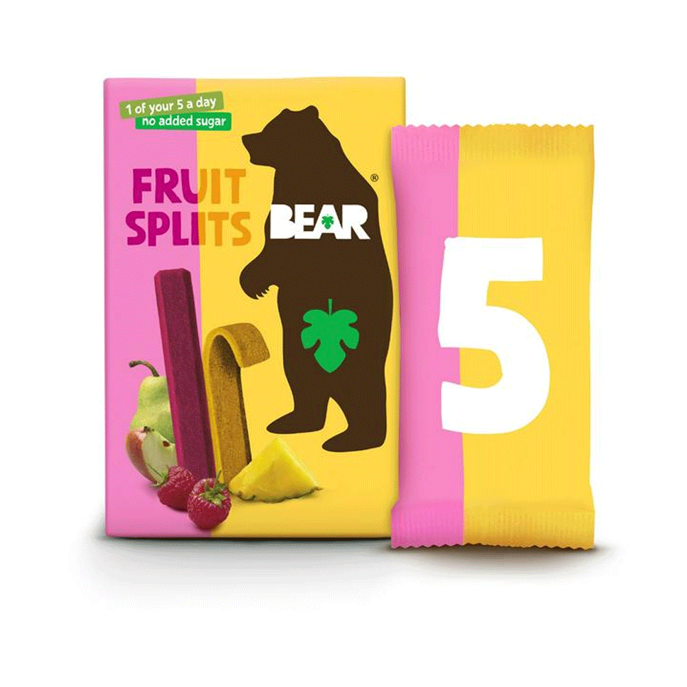 Bear Fruit Splits Raspberry Pineapple 100g – Springs