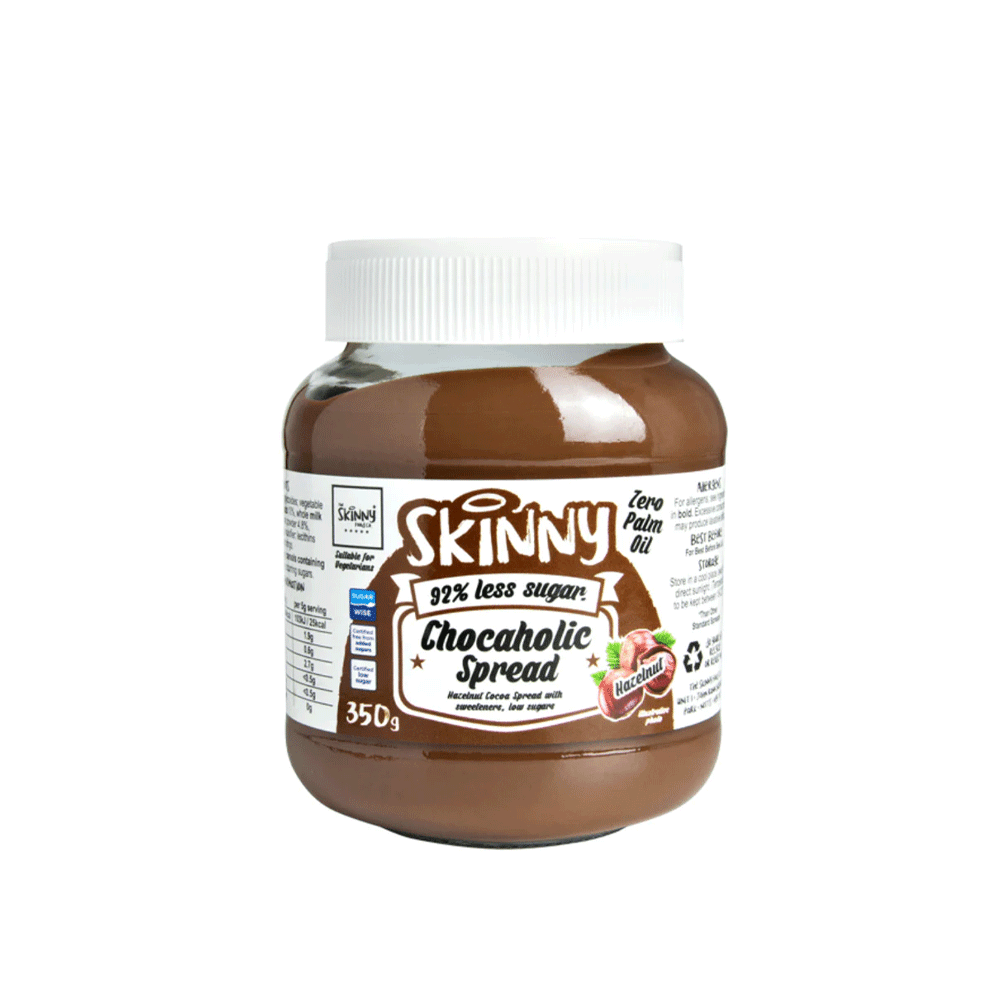The Skinny Chocaholic Hazelnut Spread 350g – Springs