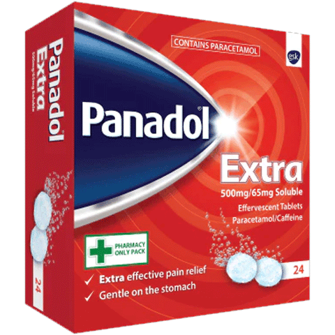 Panadol Extra Tab 24s Box (Ireland) – Springs
