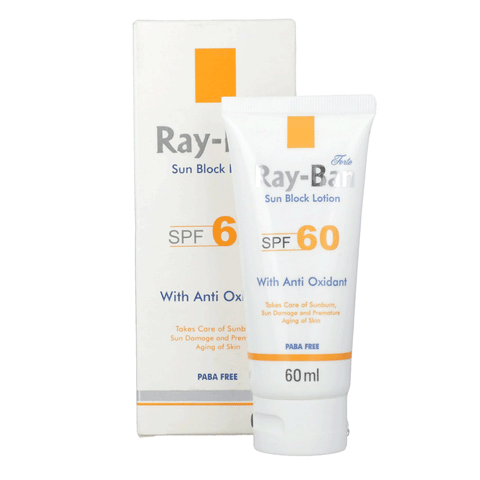 Ray-Ban Forte Sun Block Lotion Spf-60 60ml Price in Pakistan - Uses ...