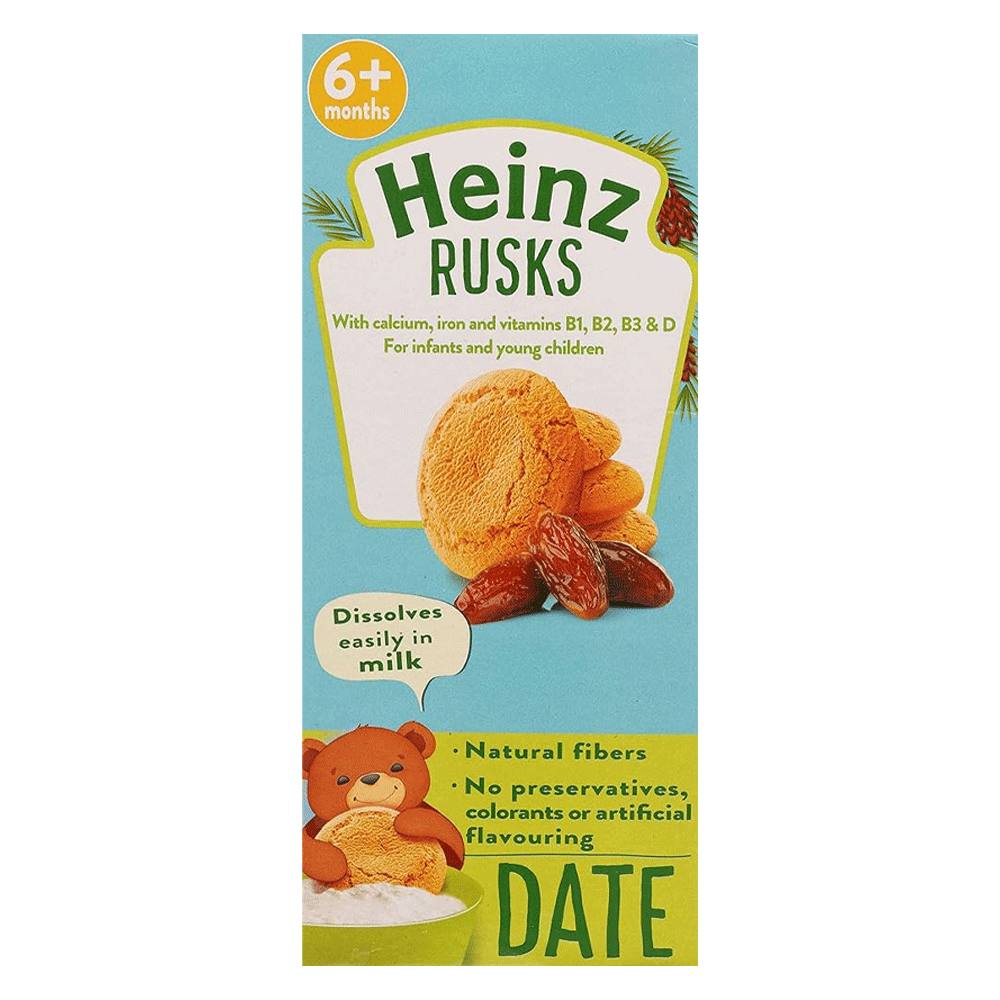 Heinz Date Rusk 6+months 150g – Springs