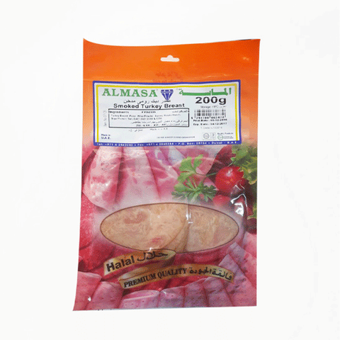 Almasa Smoked Turkey Breast Slices 200g – Springs