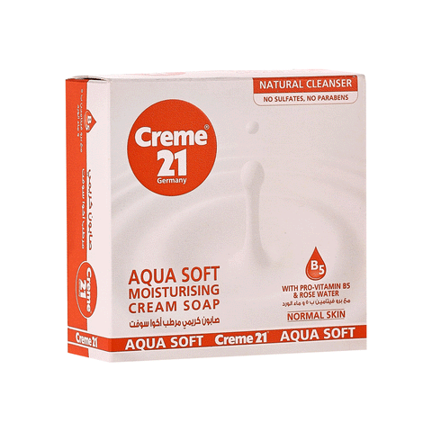 Cream 21 Aqua Soft Moisturising Cream Soap 125g – Springs
