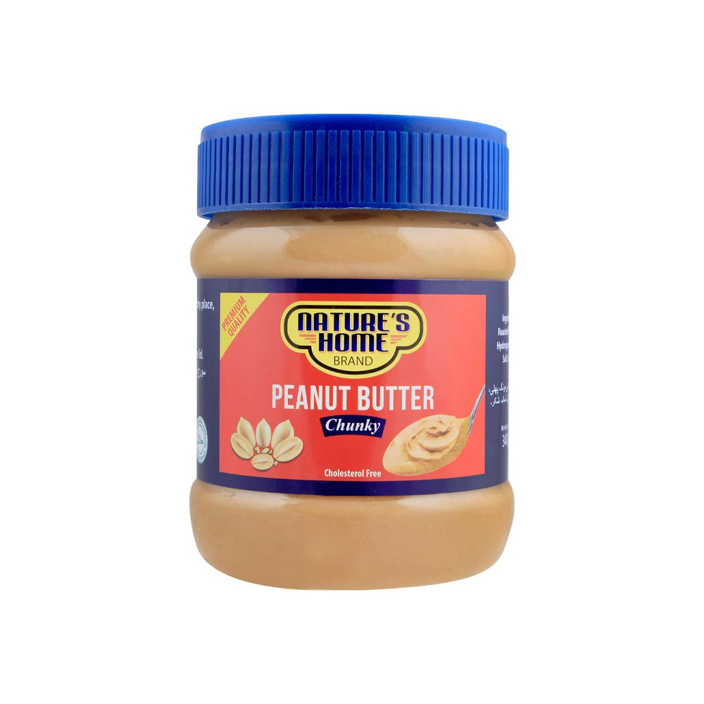 Nature's Home Peanut Butter Chunky 340g – Springs Stores (Pvt) Ltd