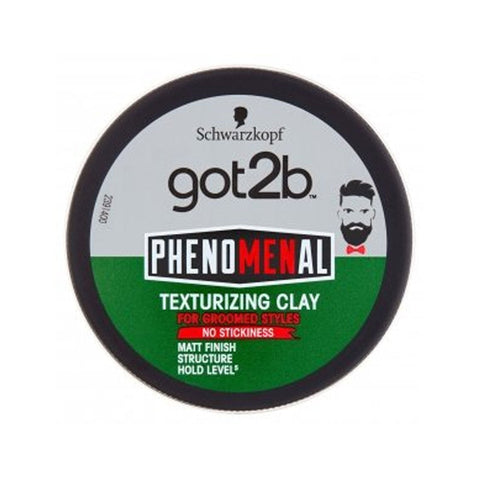 Schwarzkopf Got2b Phenomenal Texturizing Clay 100ml – Springs