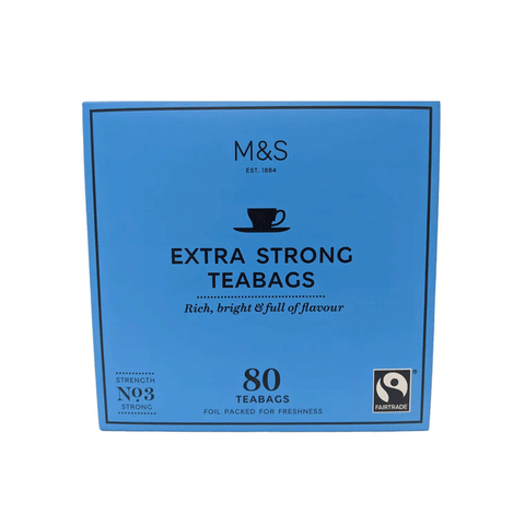 Marks & Spencer Extra Strong Teabag 80s – Springs