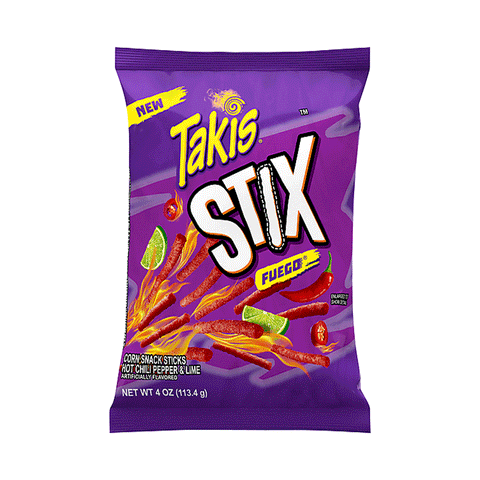Barcel Stix Takis Fuego Hot Chili Pepper & Lime 113.4g – Springs