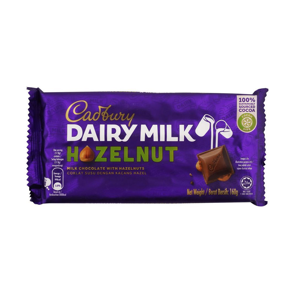 Cadbury Dairy Milk Hazelnut Chocolate 165g – Springs Stores (Pvt) Ltd