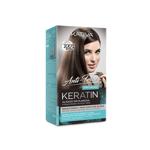 Kativa Anti-frizz Keratin Straightening 210ml – Springs