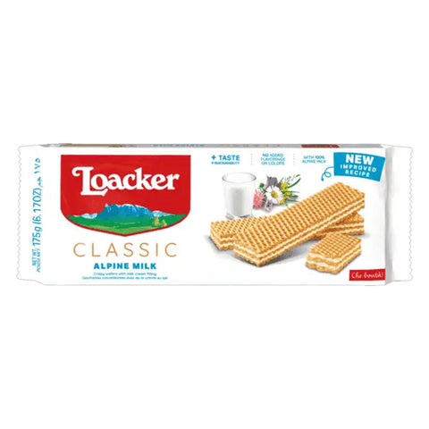Loacker Classic Alpine Milk Wafers 45g – Springs