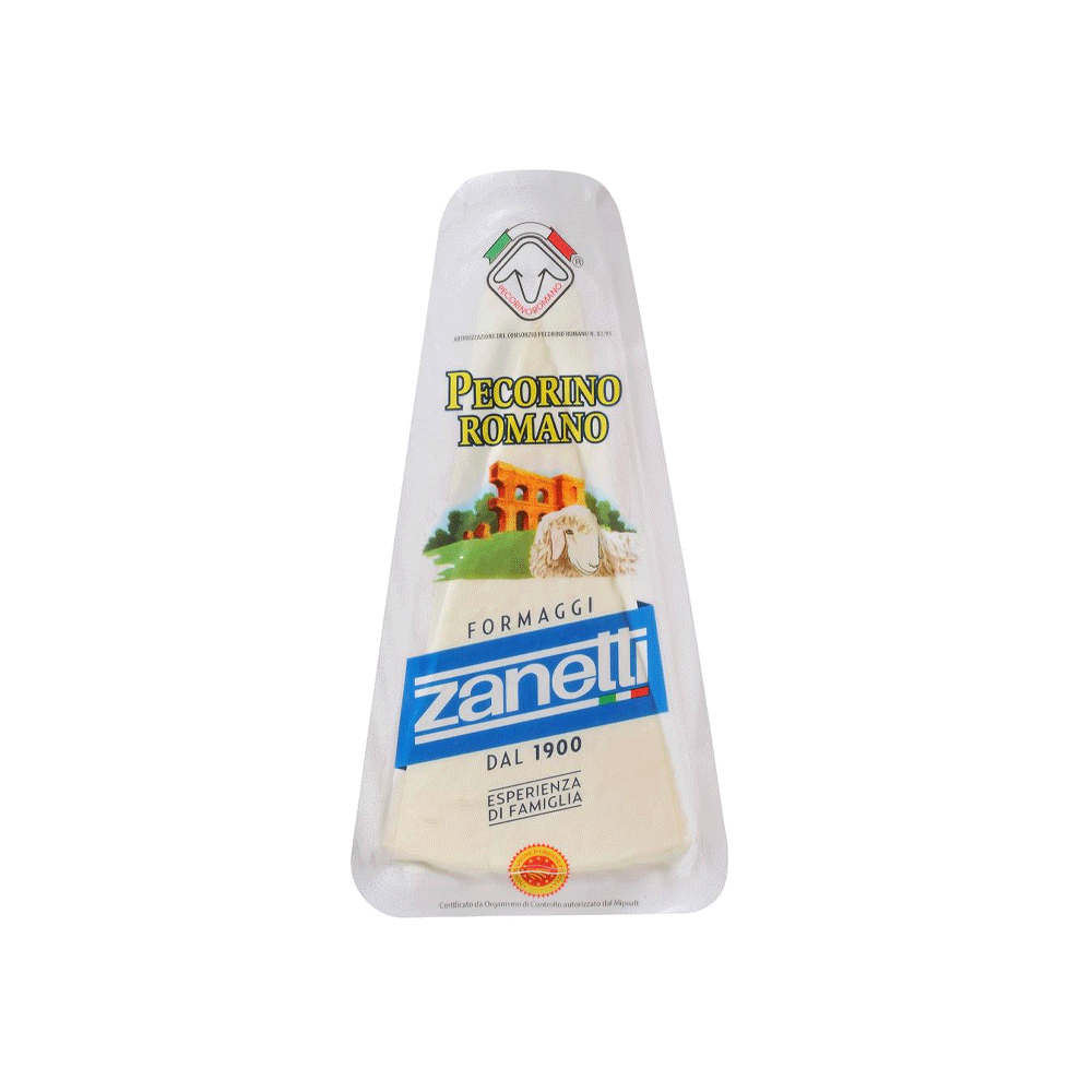 Pecorino Romano Zanetti Cheese 200g – Springs Stores (Pvt) Ltd