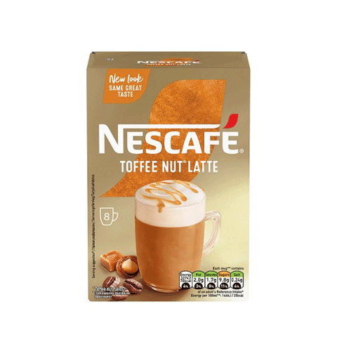 Nescafe Gold Toffee Nut Latte 148.8g – Springs