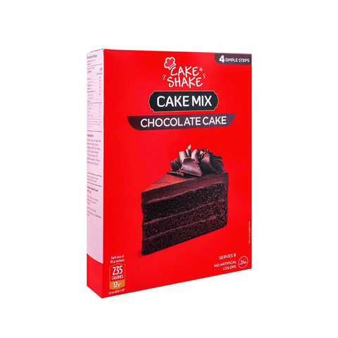 Cake Shake Cake Mix - Chocolate Cake 450g – Springs