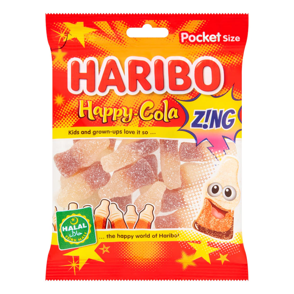Haribo Happy Cola Zing 100g – Springs
