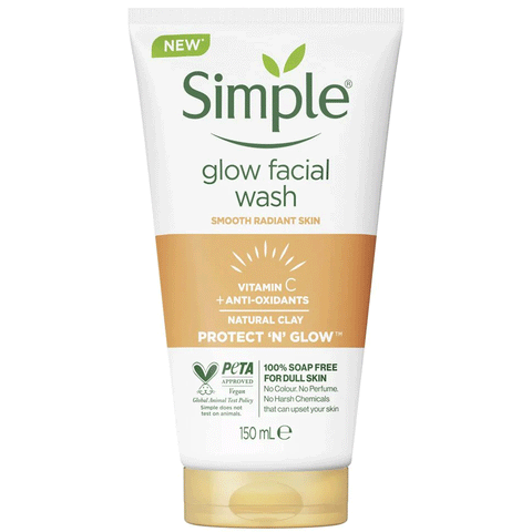 Simple Glow Facial Wash 150ml – Springs