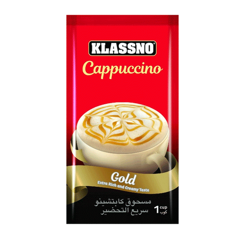 Klassno Cappuccino Gold Coffee 20g – Springs