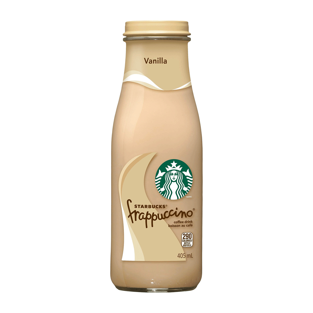 Bean & Beyond Vanilla Frappuccino Coffee Glass Bottle 280ml – Springs