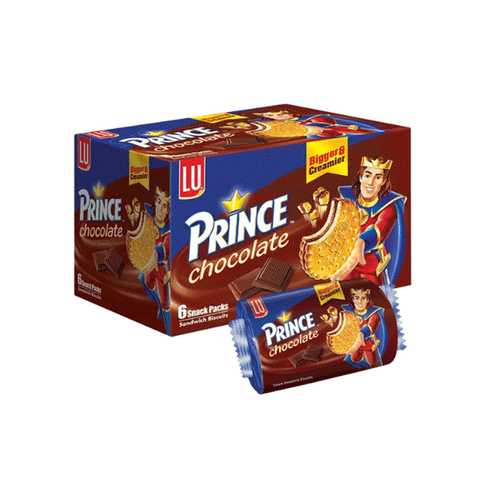 Lu Prince Chocolate Biscuits Snack Pack 57g – Springs