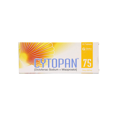 Cytopan 75mg Tab Strip Price in Pakistan - Uses, Dosage, Side Effects ...