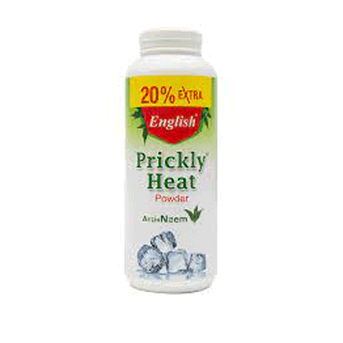 English Prickly Heat Powder Activ Neem 110g – Springs