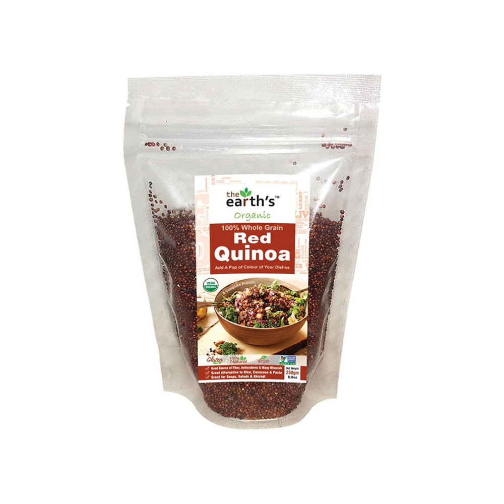The Earth's Organic Red Quinoa 250gm – Springs