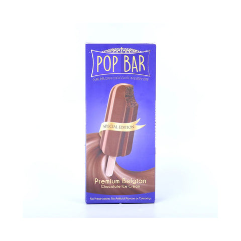Pop Bar Belgium Chocolate Ice Cream 90g – Springs Stores (Pvt) Ltd