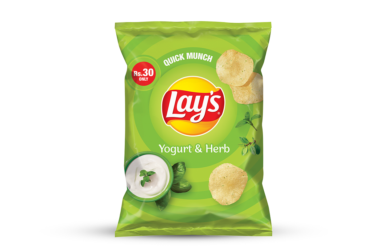 Lays Yogurt & Herb Chips 19g – Springs