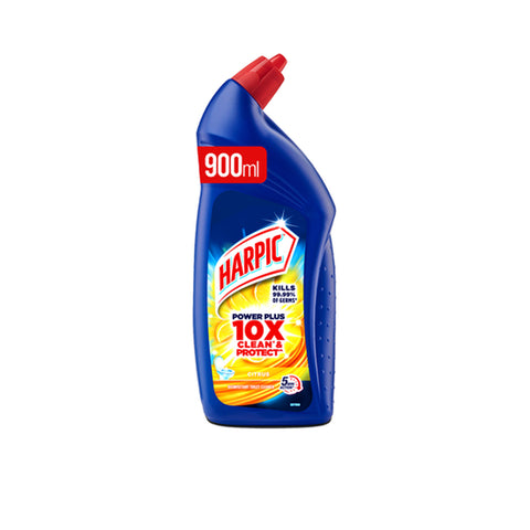 Harpic Power Plus 10x Max Clean Citrus 900ml – Springs