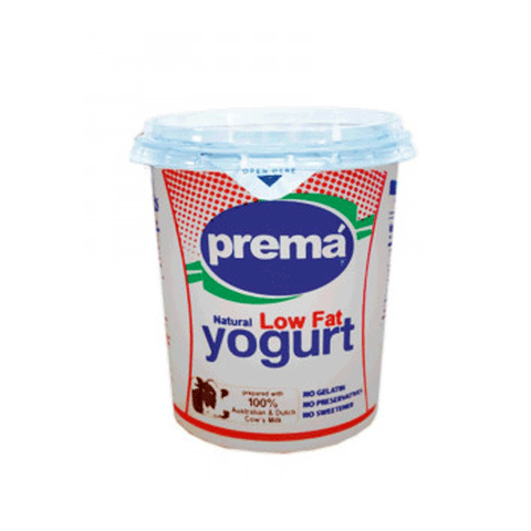 Preema Natural Yougurt Low Fat 375gm – Springs