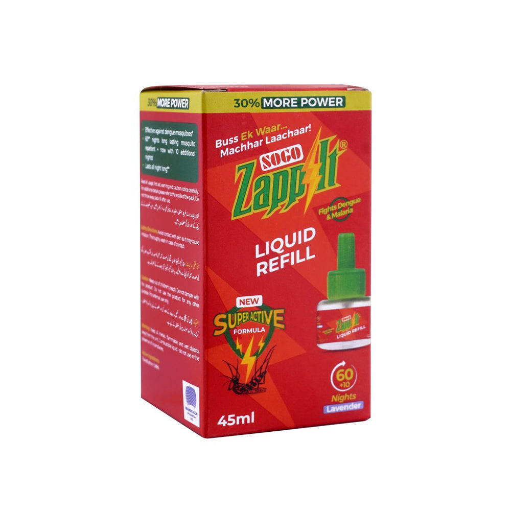 Sogo Zappit Night Liquid Refill Lavender 45ml – Springs Stores (Pvt) Ltd