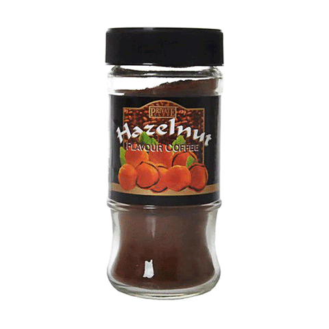 Private Club Hazelnut Flavour Coffee 100g – Springs