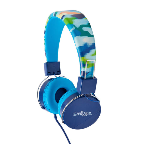 Smiggle Fold-Up Headphones Blue – Springs