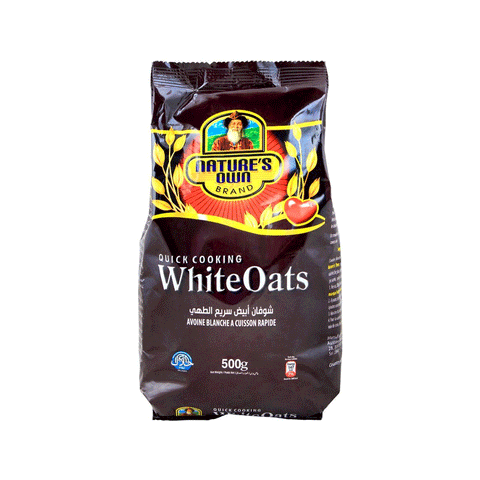 Nature's Own Quick Cooking White Oats 500g Pouch – Springs