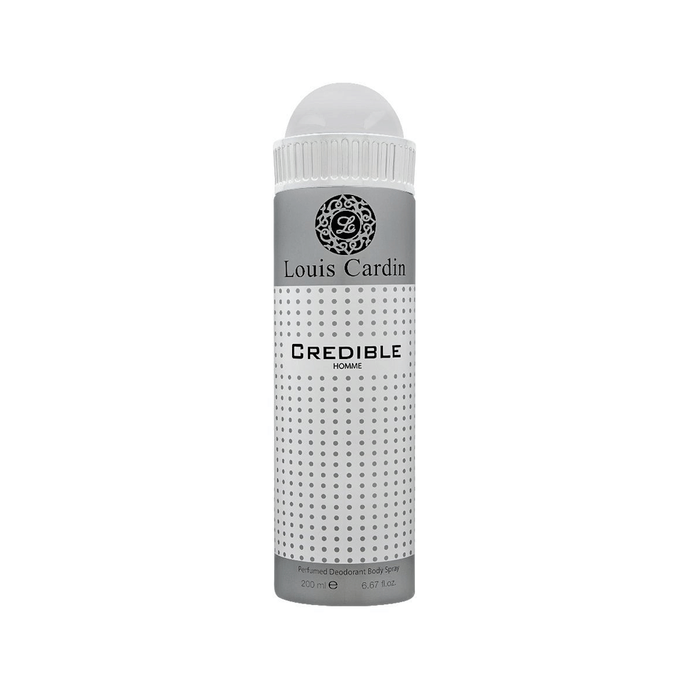 Louis Cardin Credible Homme Deodorant Body Spray 200ml – Springs