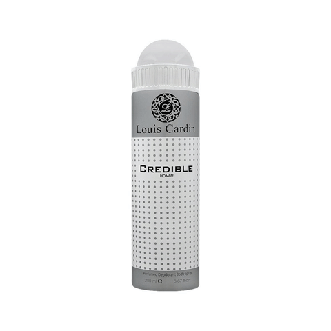 Louis Cardin Credible Homme Deodorant Body Spray 200ml – Springs