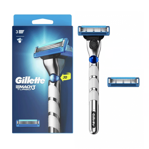 Gillette Mach 3 Turbo Razor – Springs