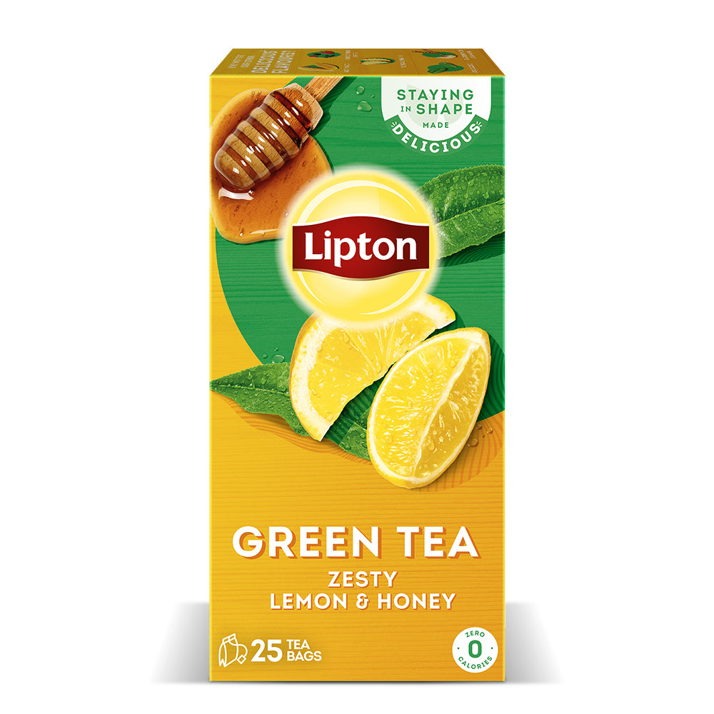 Lipton Green Tea Zesty Lemon & Honey Tea Bags 25s – Springs Stores (Pvt ...